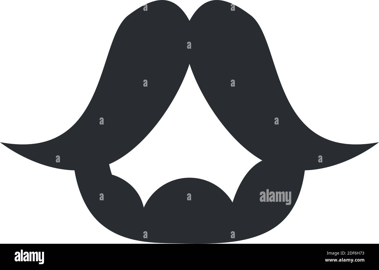 Bart Symbol Design, Hipster Gentleman und Mann Thema Vektor ...