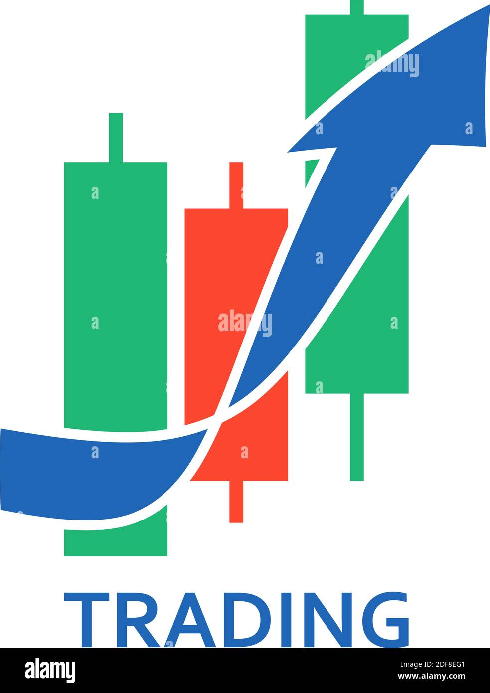 Vorlage des Logos für den Austausch und Handel mit japanischen Kerzen ...