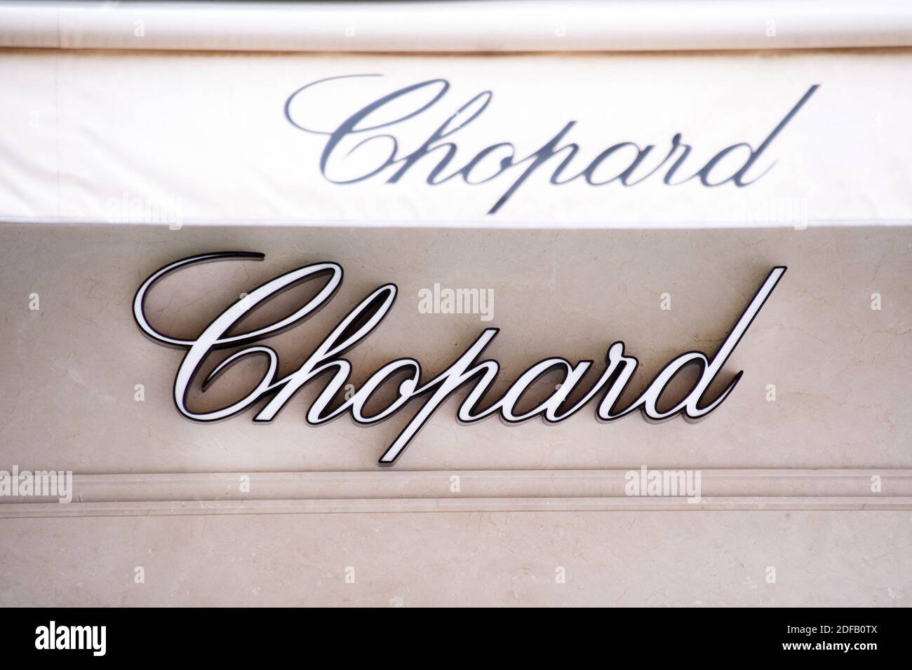 Chopard logo -Fotos und -Bildmaterial in hoher Auflösung – Alamy