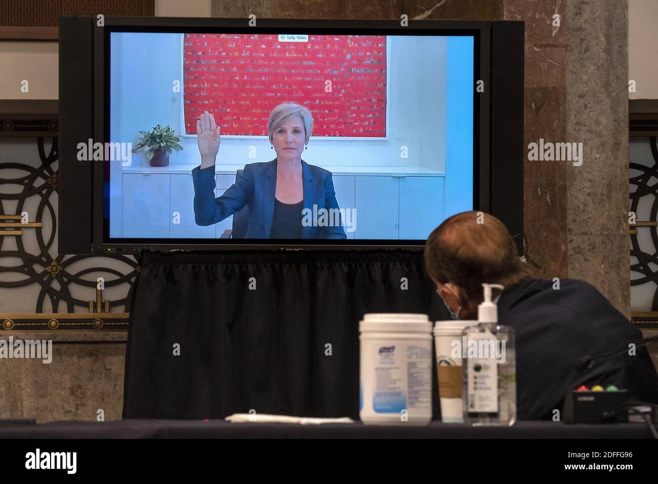 Sally Yates, ehemalige stellvertretende Generalstaatsanwältin, wird ...