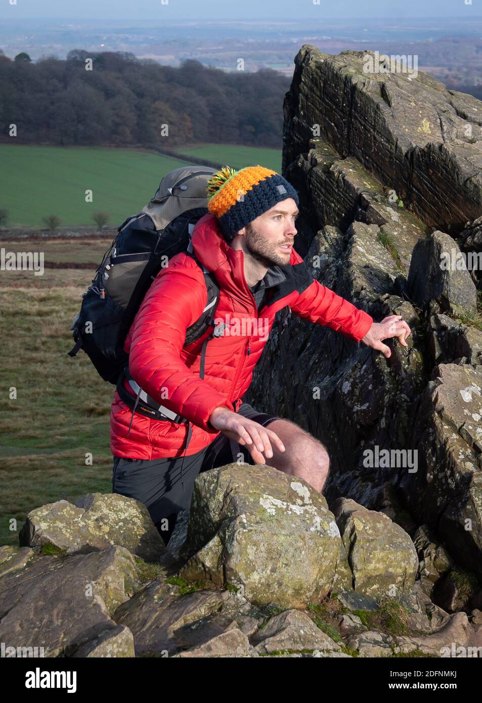 Der preisgekrönte Fotograf Joe Giddens im Bradgate Park in ...