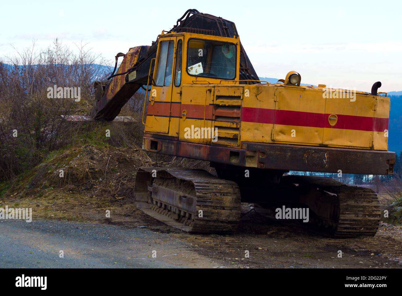 Roter bagger -Fotos und -Bildmaterial in hoher Auflösung – Alamy