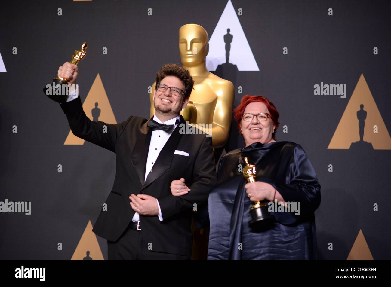 L-R) die Filmemacherin Kristof Deak und die Produzentin Anna Udvardy ...