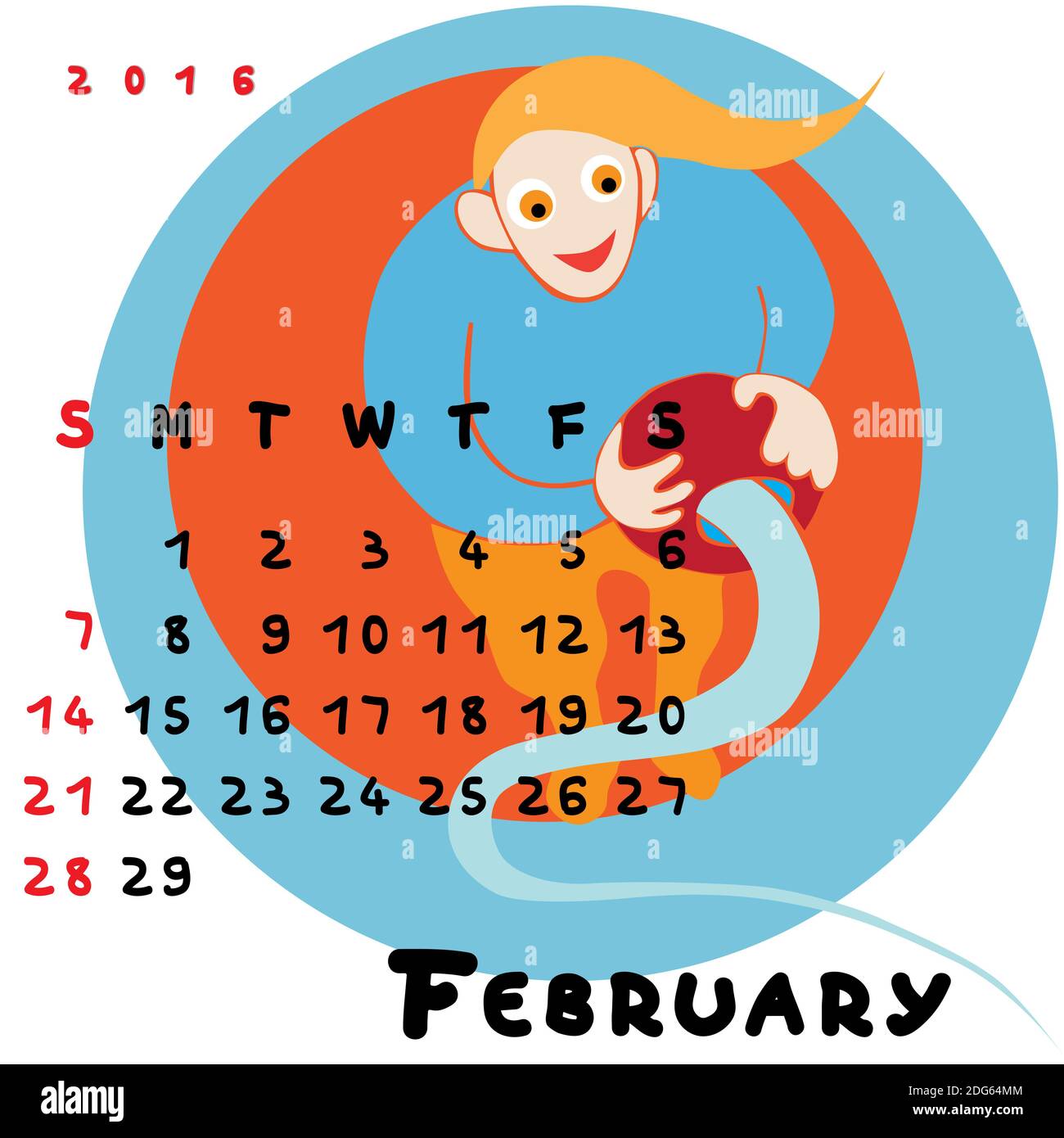 Sternzeichen wassermann cartoon -Fotos und -Bildmaterial in hoher ...