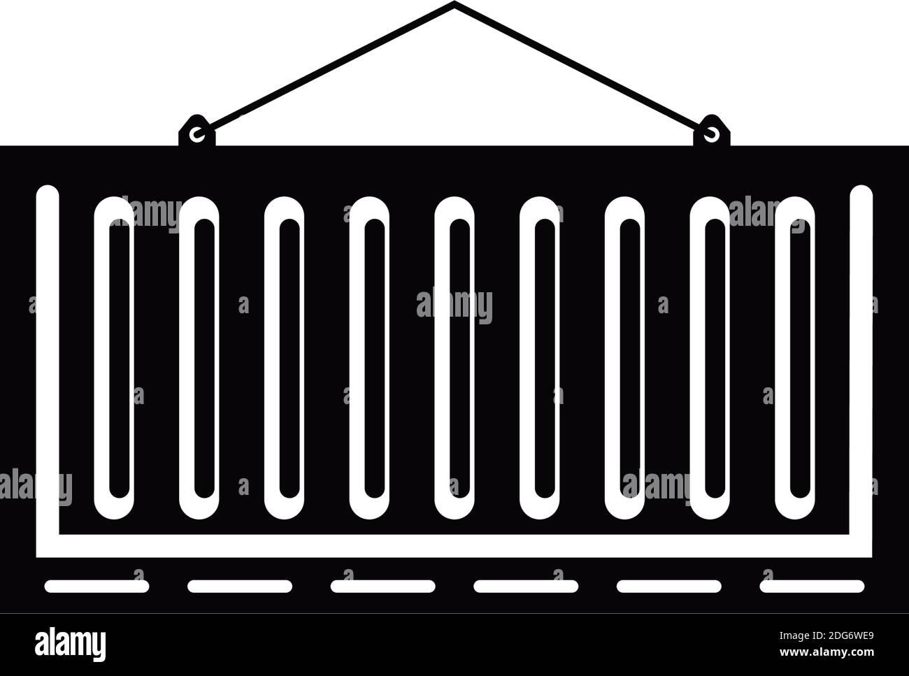 Kran container symbol -Fotos und -Bildmaterial in hoher Auflösung – Alamy