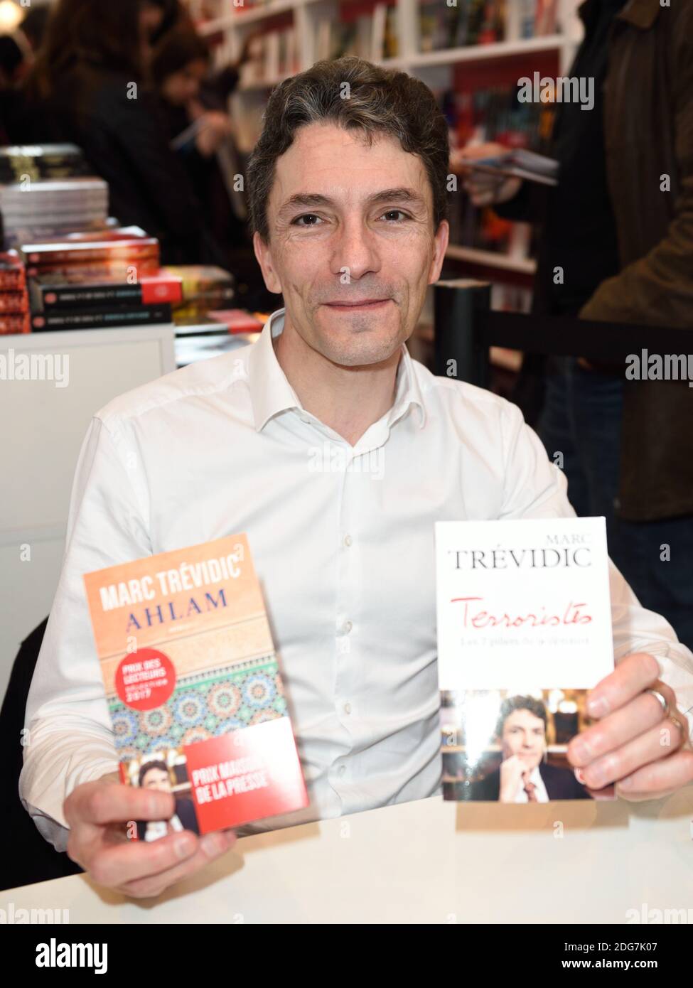 Marc Trevidic auf der Pariser Buchmesse 2017 (Salon Du Livre), die am ...