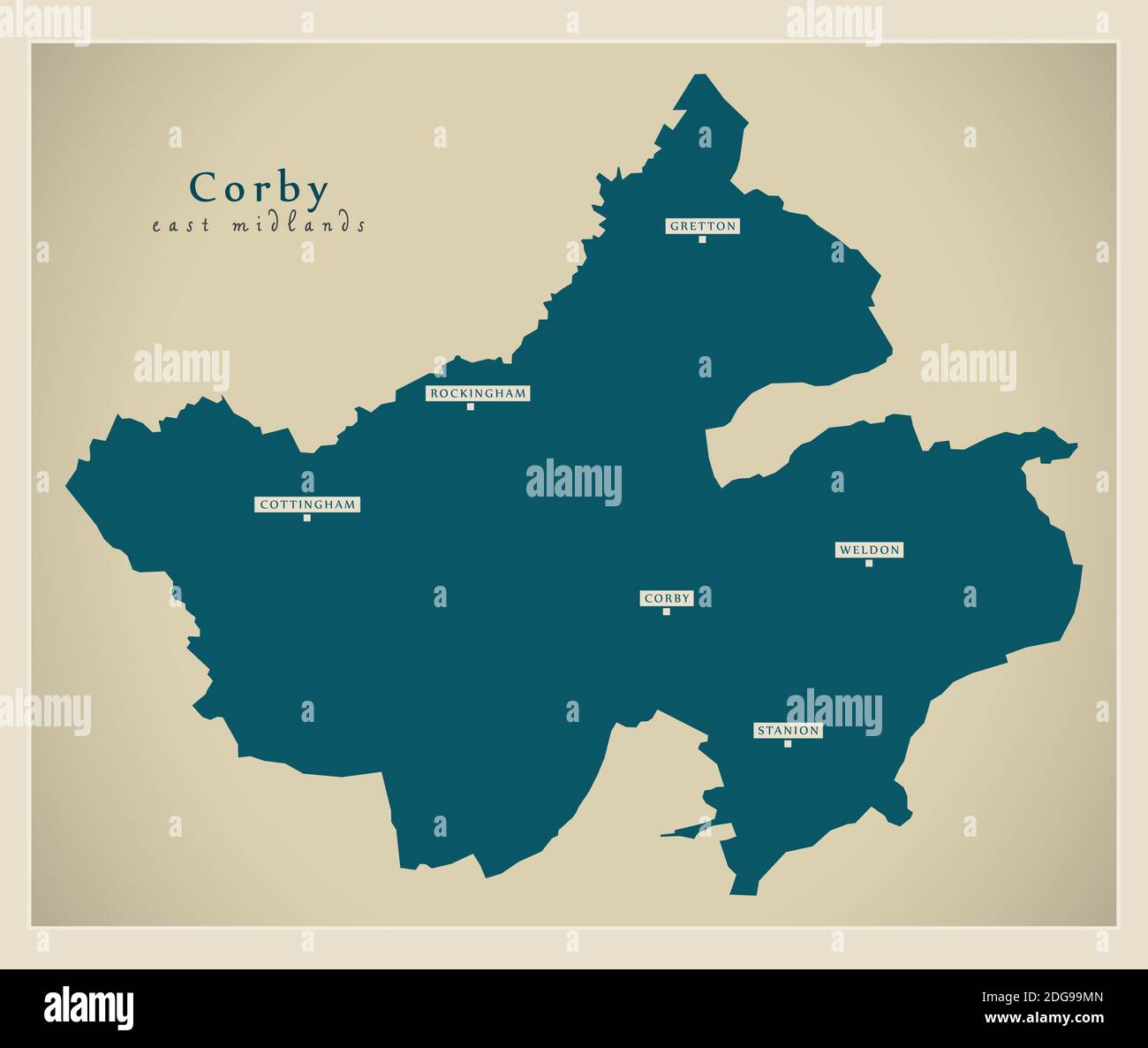 Corby karte -Fotos und -Bildmaterial in hoher Auflösung – Alamy
