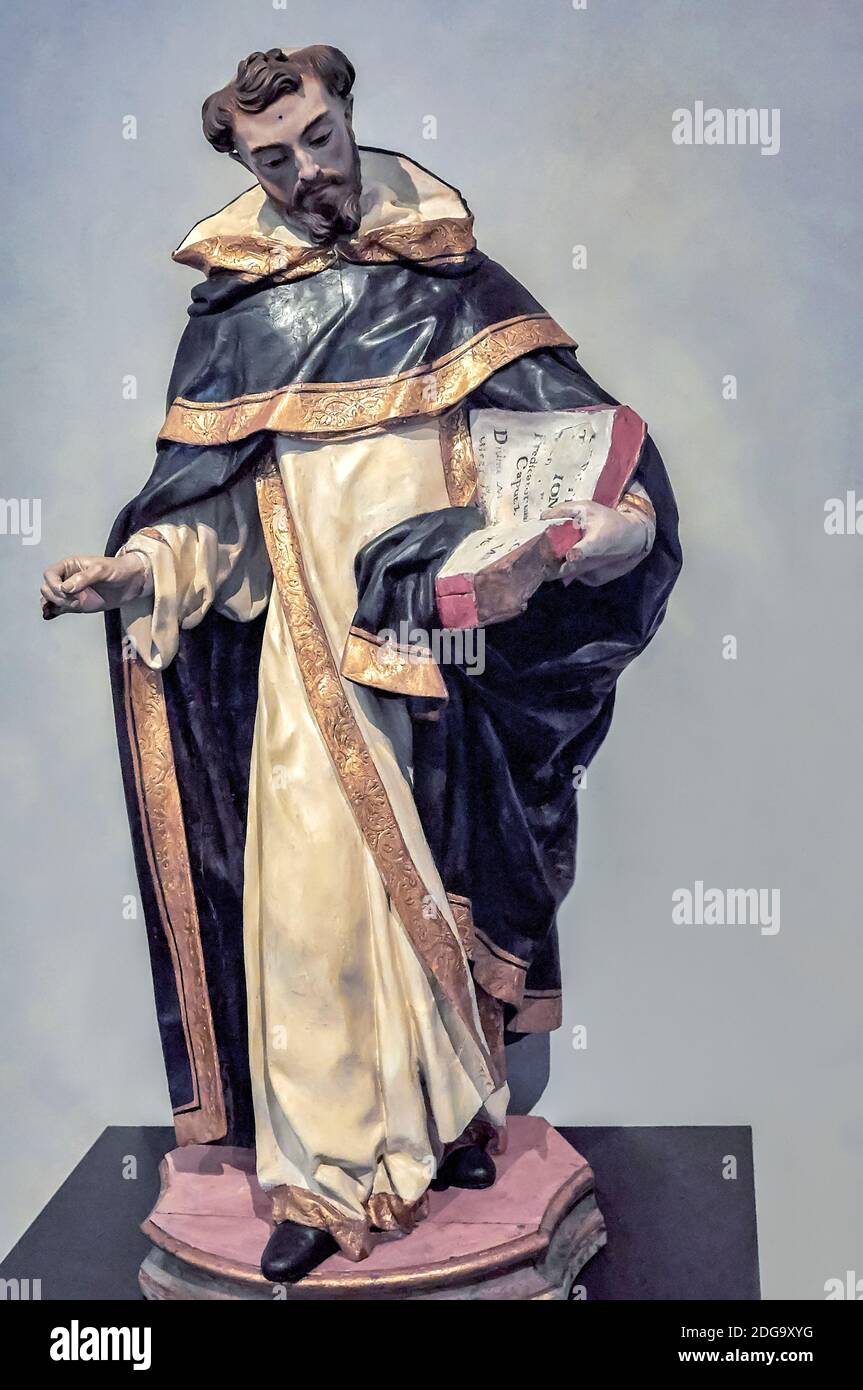 Santo Domingo de Guzman vom Bildhauer Francisco Salcillo aus dem 18 ...