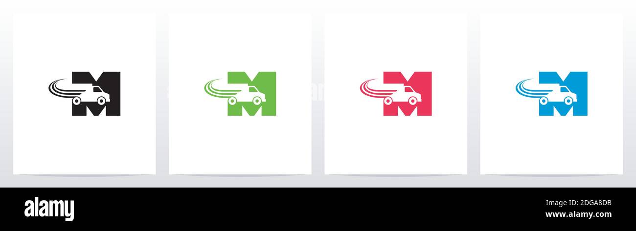 M express logo Stock-Vektorgrafiken kaufen - Alamy