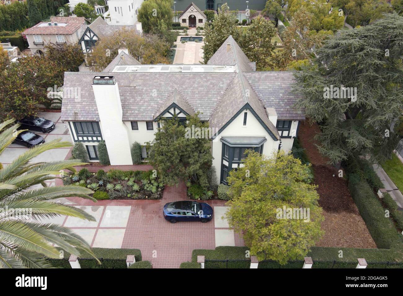 Allgemeine Gesamtansicht der Getty House Foundation befindet sich in ...