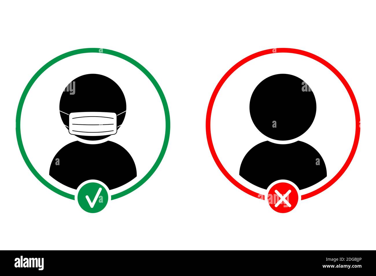 Kein Eintrag ohne Gesichtsmaske. Keine Gesichtsmaske kein Eintrag ...