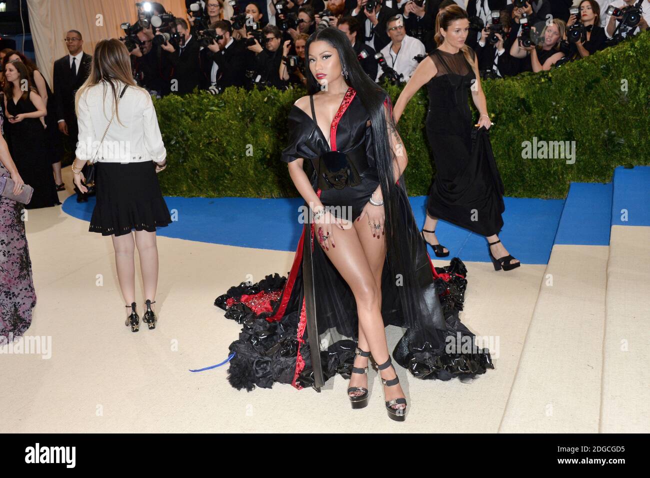 Nicki Minaj bei der Ankunft am Costume Institute Benefit im ...