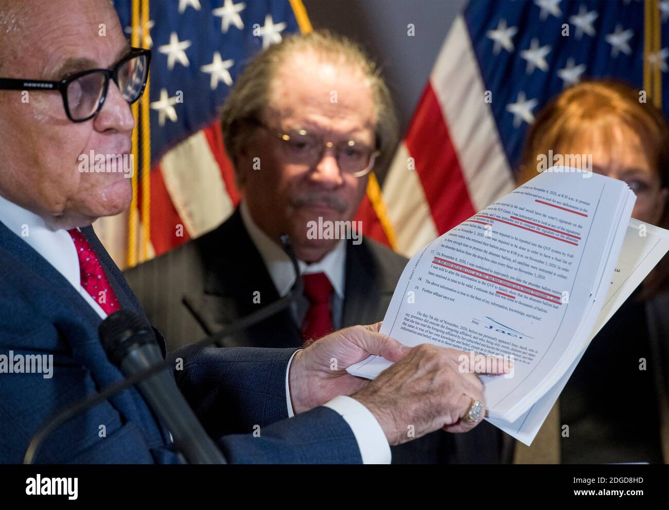 Der ehemalige Bürgermeister Rudy Giuliani (Republikaner von New York ...