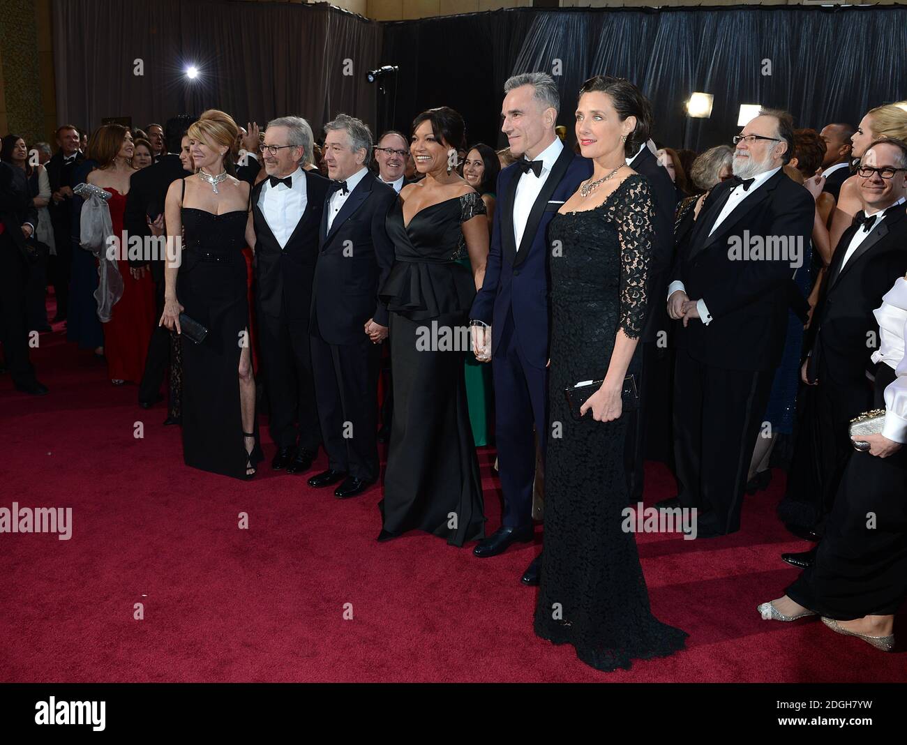 Kate Capshaw, Steven Spielberg, Robert De Niro, Grace Hightower, Daniel ...