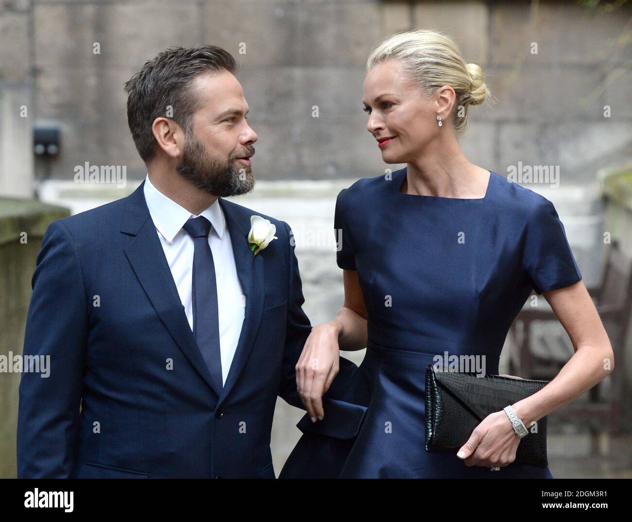 Lachlan Murdoch und seine Frau Sarah Murdoch besuchen den Rupert ...
