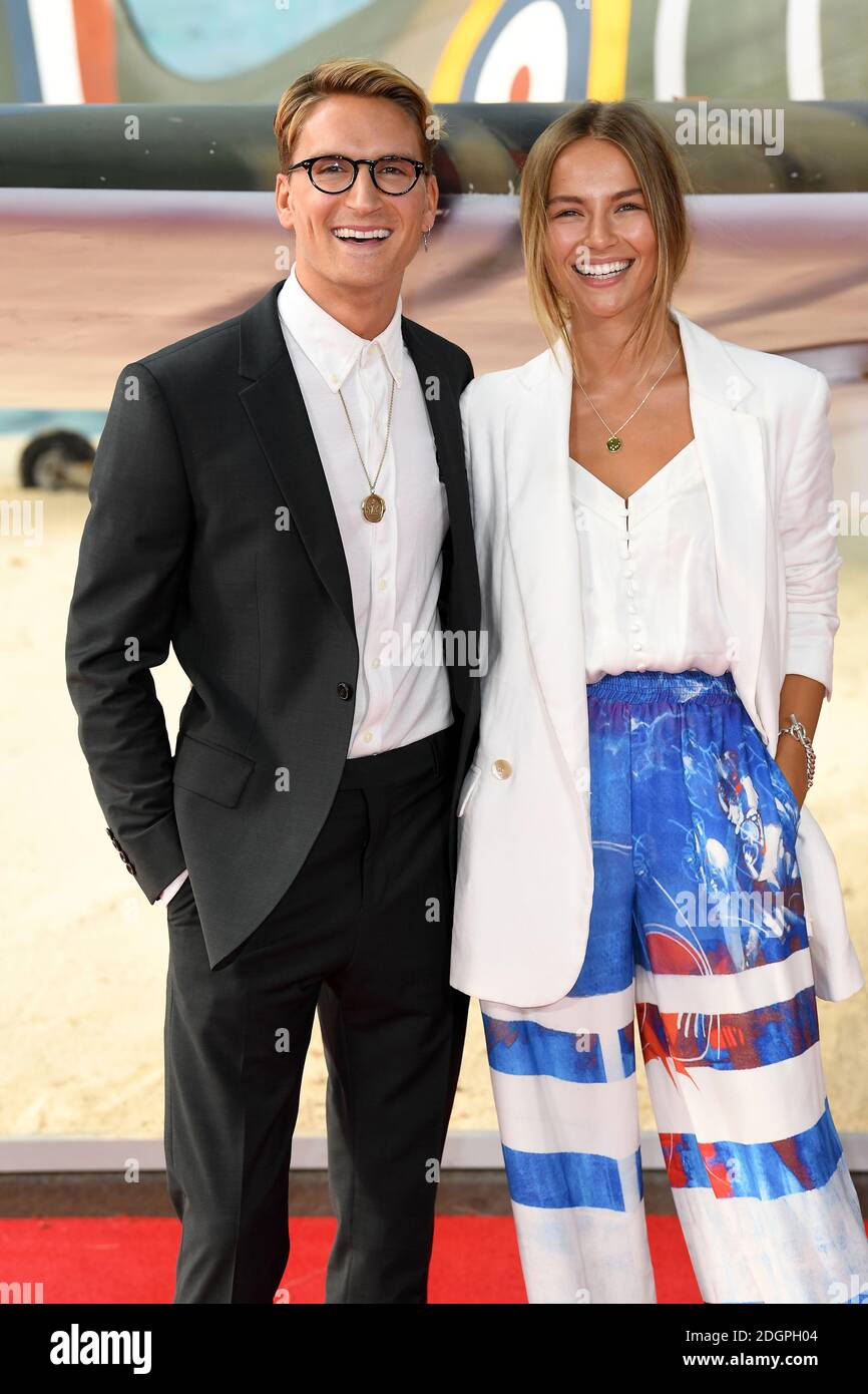 Oliver Proudlock und Emma Louise Connolly bei der Weltpremiere von ...