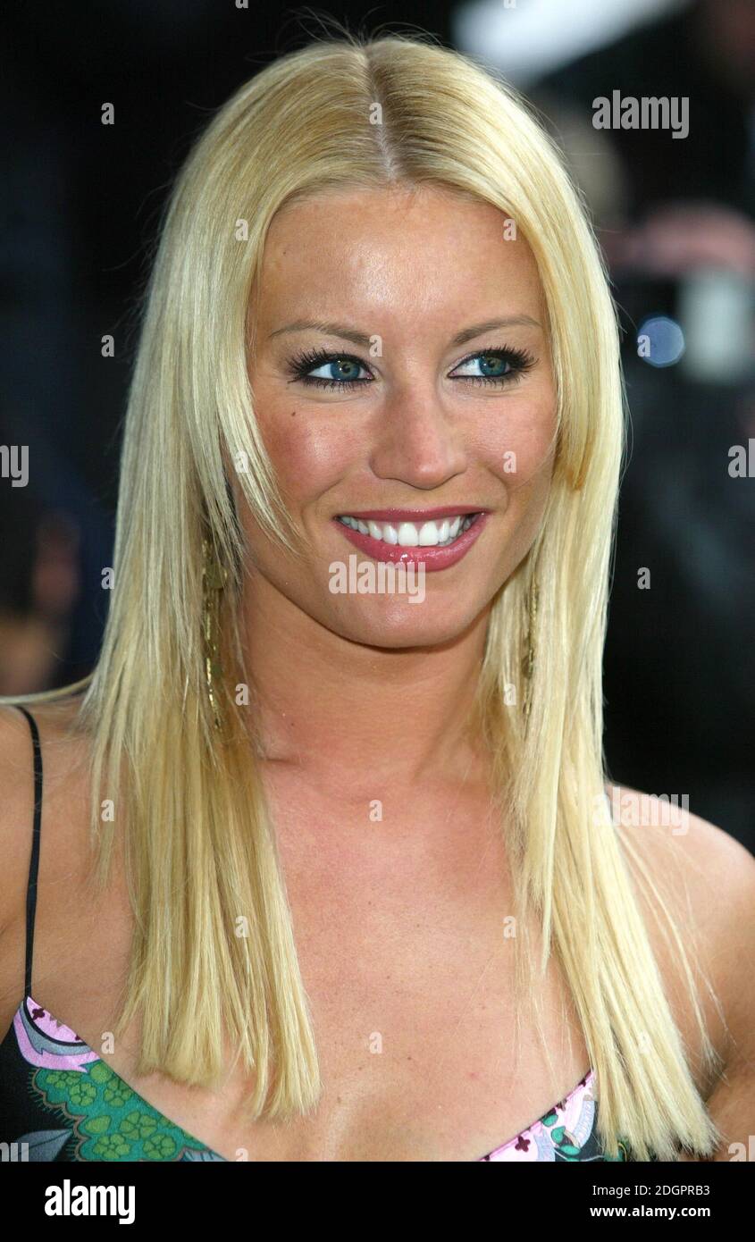 Denise Van Ouen bei der Premiere für den Magic Roundabout, Leicester ...