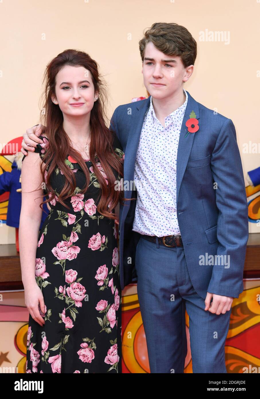 Madeleine Harris und Samuel Joslin bei der Paddington 2 Weltpremiere ...