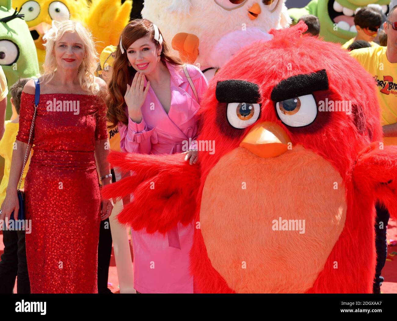 Irma Knol und Sonia Plakidyuk beim Angry Birds Movie 2, Carlton Hotel ...