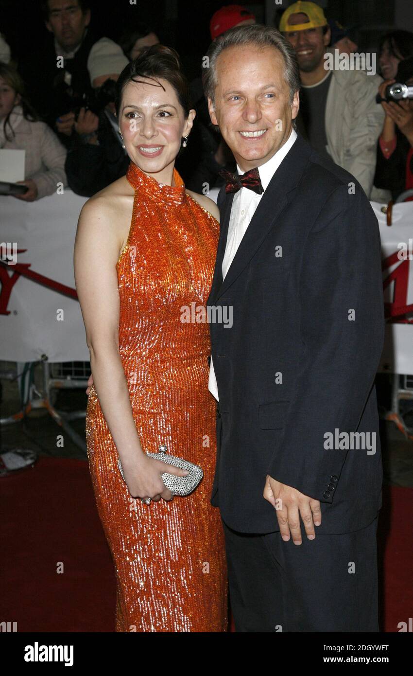Nick Park und seine Frau kommen für die National Movie Awards in der ...