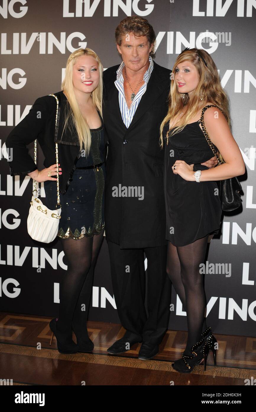 David Hasselhoff und seine Töchter Hayley Hasselhoff und Taylor ...