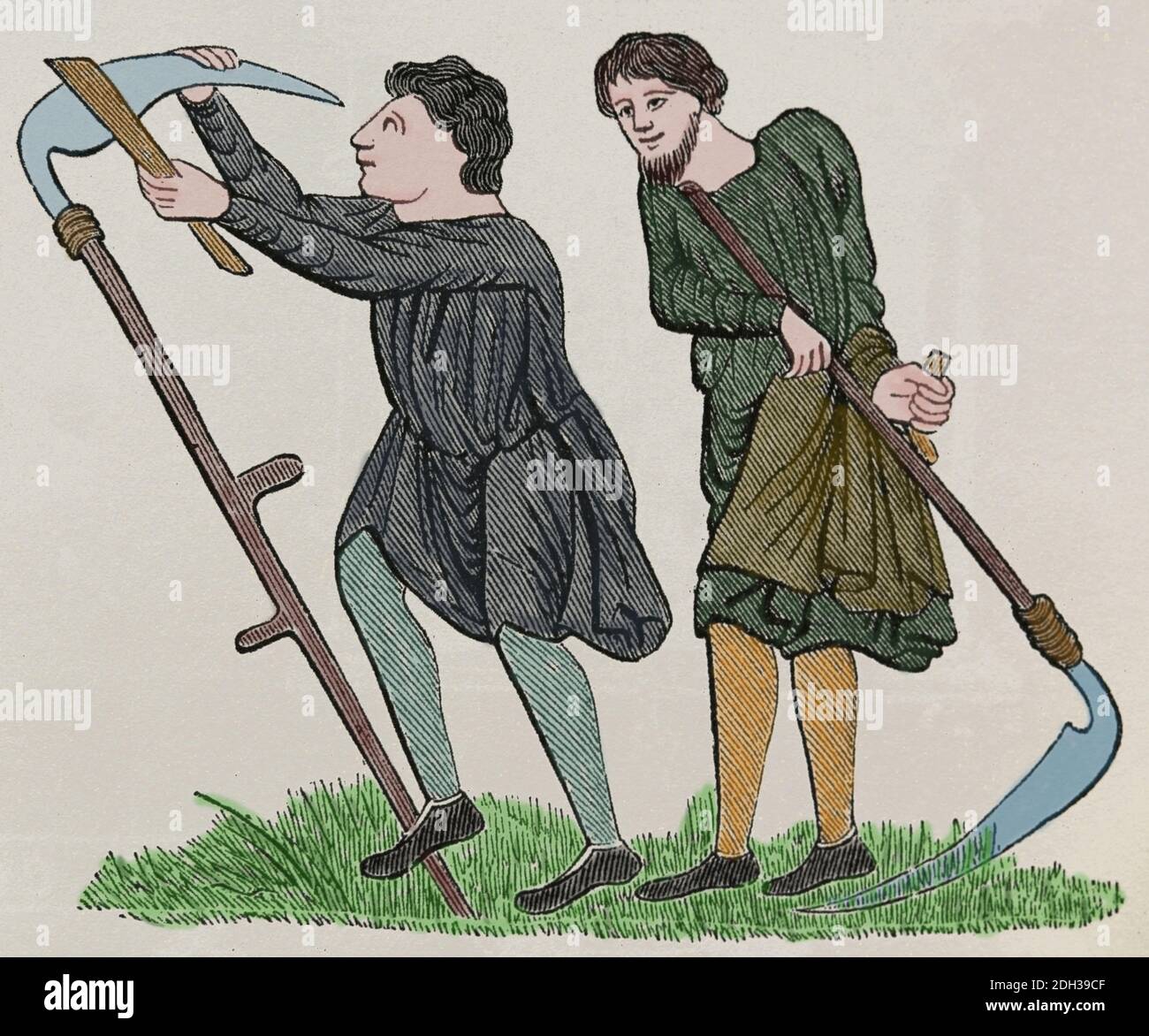 Mittelalter landwirtschaft stich -Fotos und -Bildmaterial in hoher ...