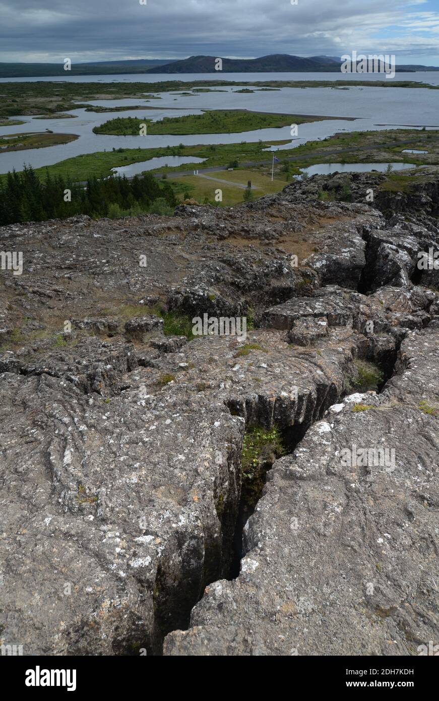 Island Rift Valley Stockfotos und -bilder Kaufen - Alamy