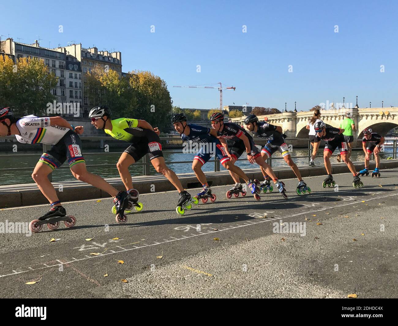 1. Virgin Paris Roller Marathon. 42,195 km im Herzen der Hauptstadt, am ...