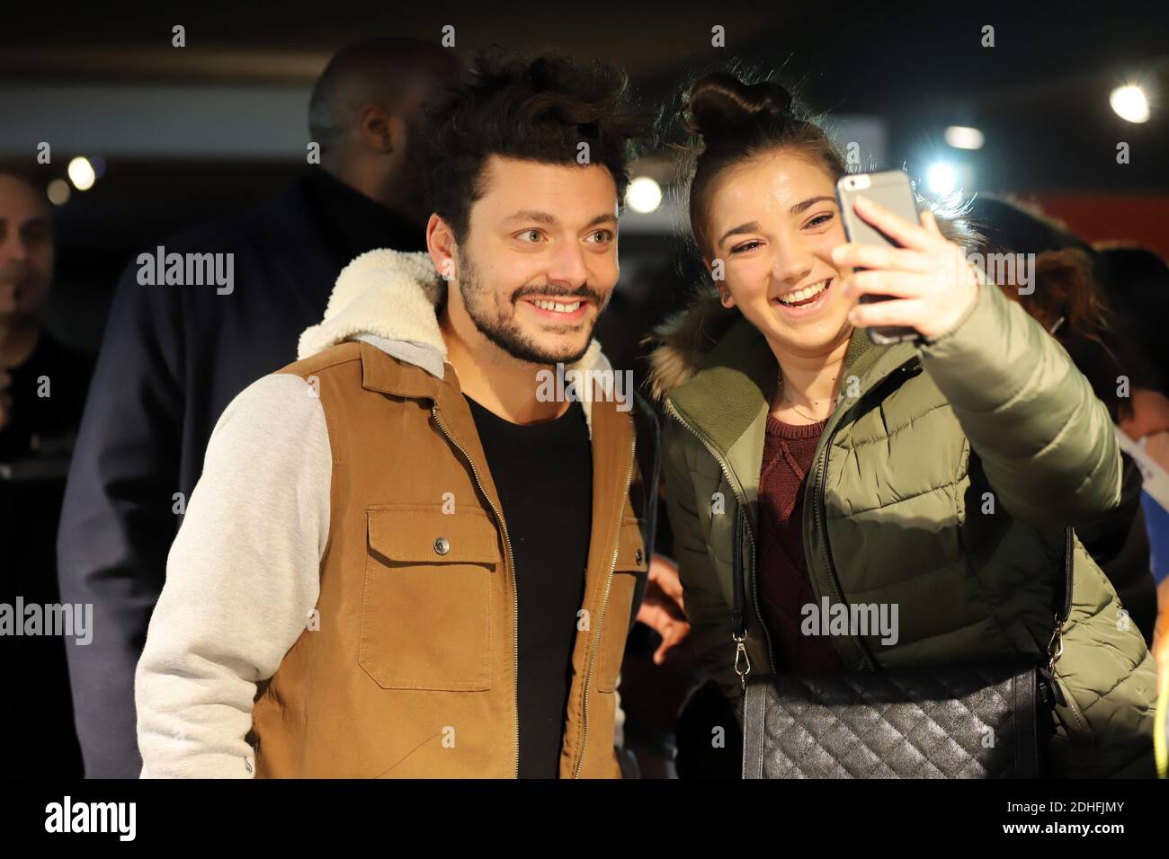 KeV Adams bei der Fotoaufnahme des Films 'Tout là-haut', der am 10 ...