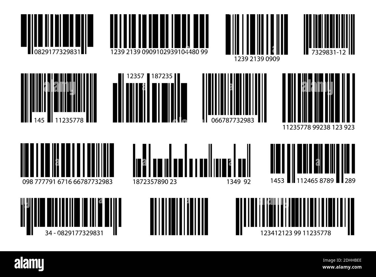 Barcode Scanner Vektorvektoren Stockfotos und -bilder Kaufen - Alamy