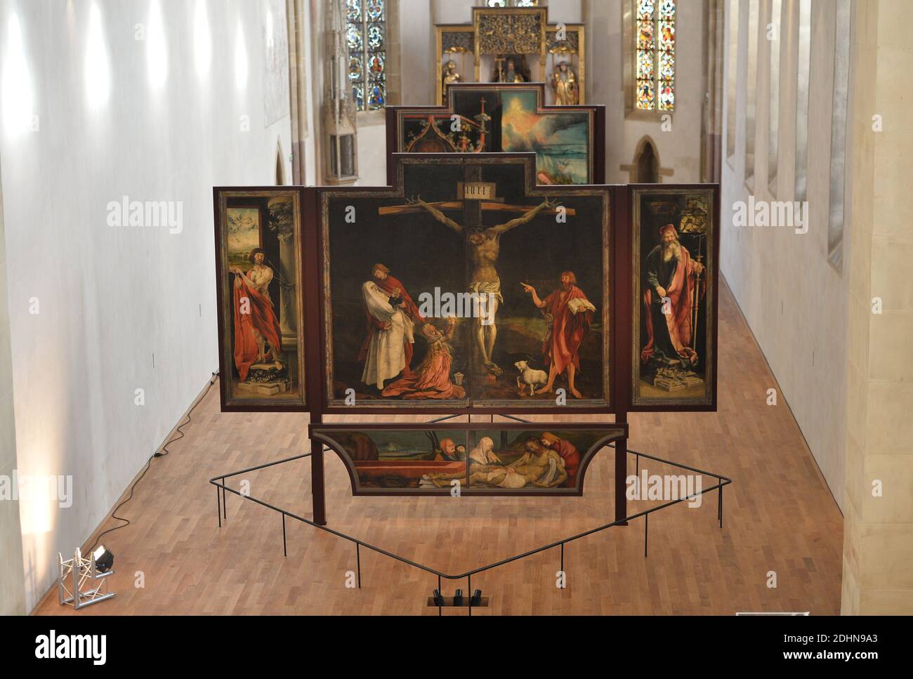 Das Isenheimer Altarbild (Retable d'Issenheim) von Matthias Gruenewald ...