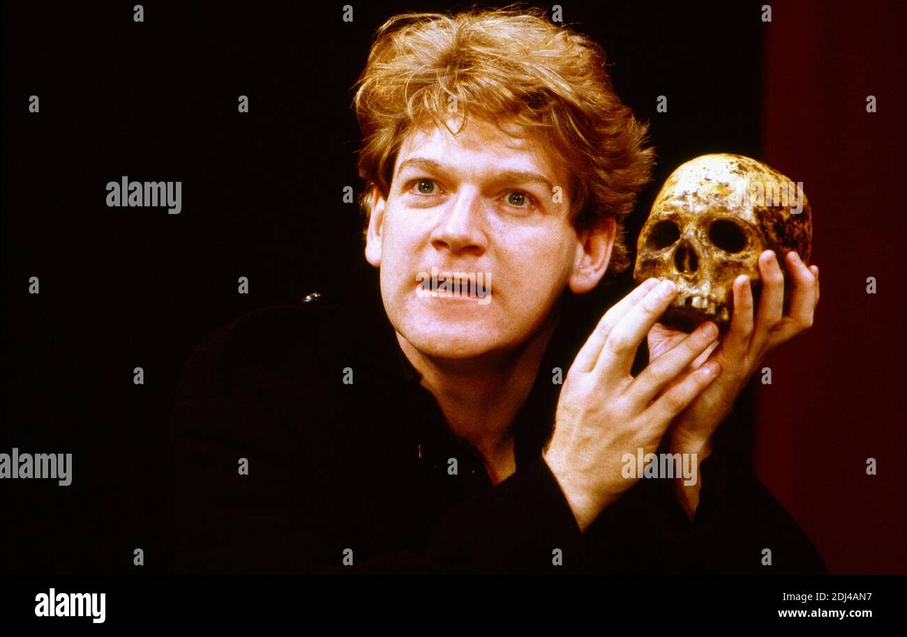 Kenneth Branagh (Hamlet) in HAMLET von Shakespeare im Phoenix Theater ...