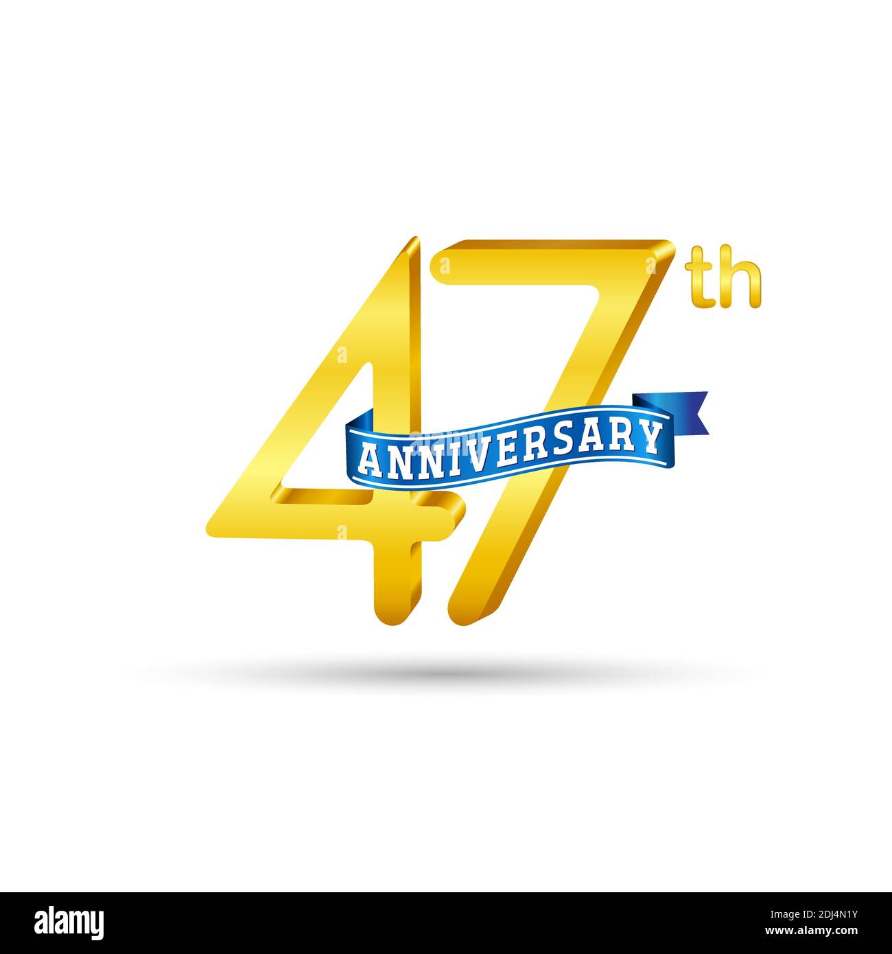 47 geburtstagslogo Stock-Vektorgrafiken kaufen - Alamy