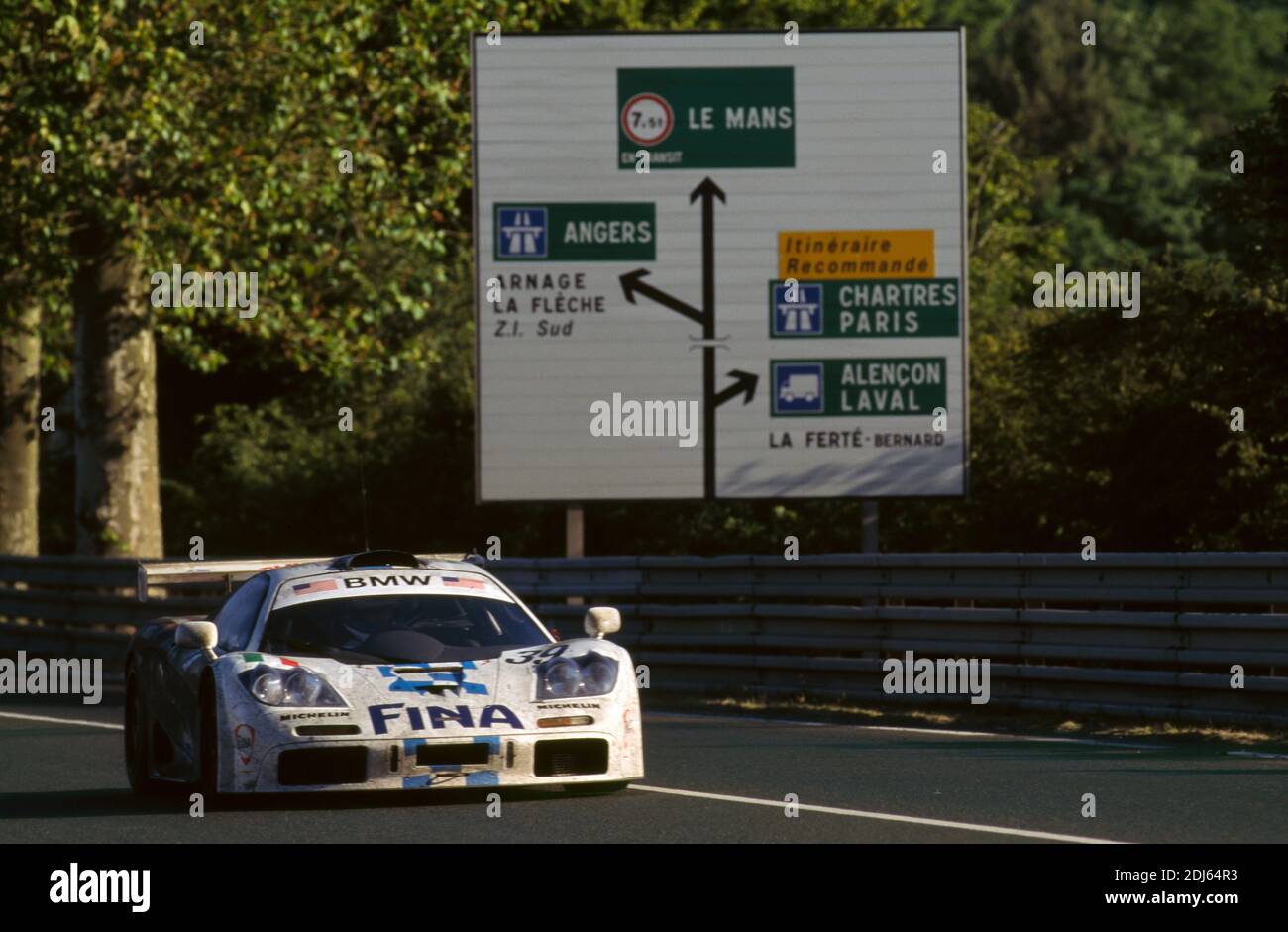 Mclaren F1 Gtr Rennwagen Stockfotos und -bilder Kaufen - Alamy