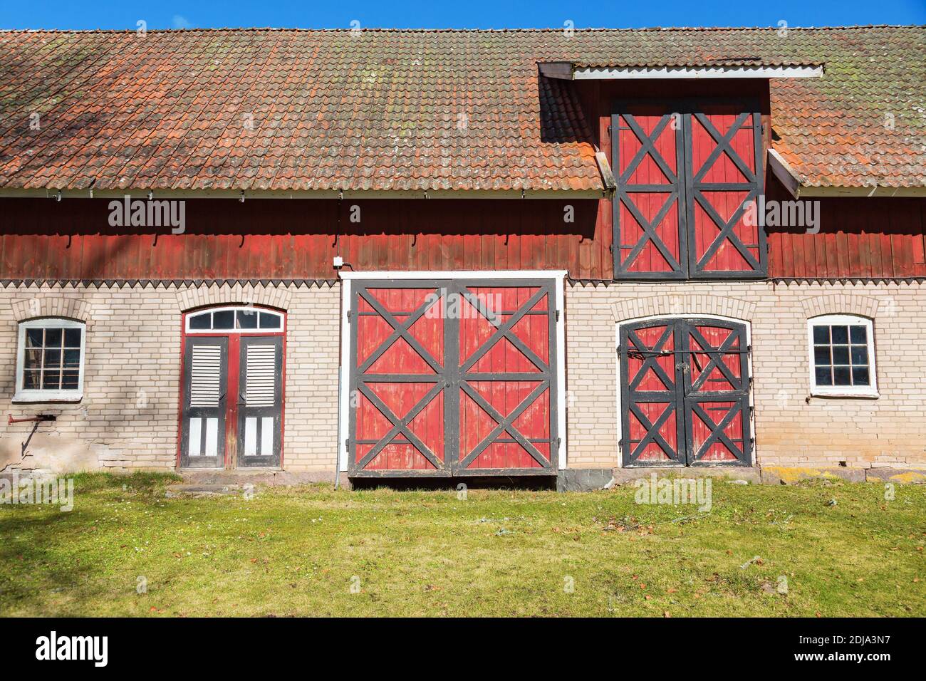 Holz Scheune Fassade Bord Stockfotos und -bilder Kaufen - Alamy