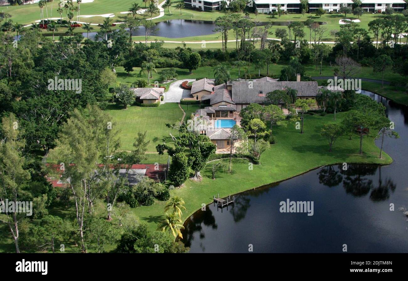 Golfstar Greg Norman's neues 7,5-Dollar-Haus in Boca Raton FL, ca. 2 ...
