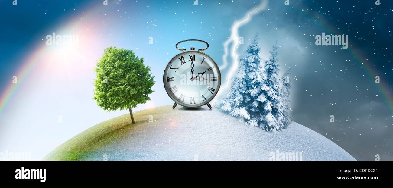 Sommer und winter -Fotos und -Bildmaterial in hoher Auflösung – Alamy