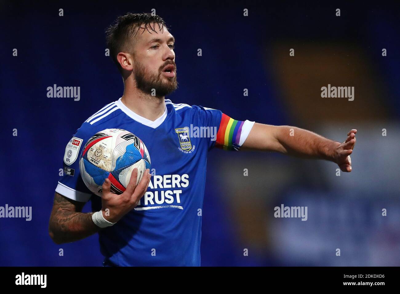 Luke Chambers of Ipswich Town - Ipswich Town V Portsmouth, Sky Bet ...