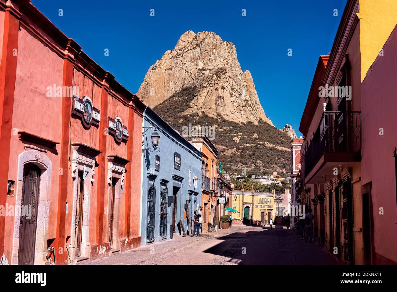 Peña de Bernal, UNESCO-Stätte und einer der größten Monolithen der Welt ...