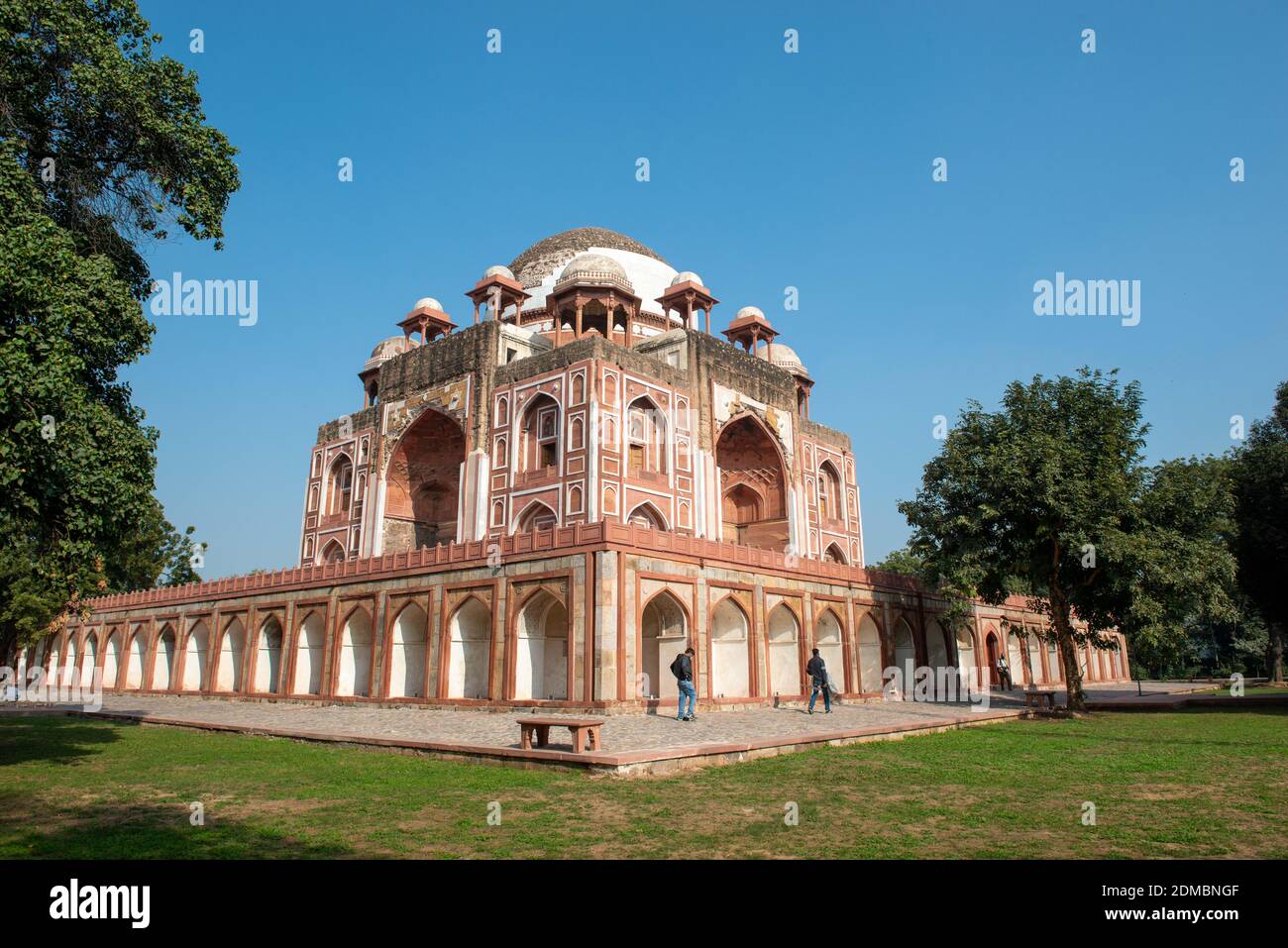 Exterior view of the newly renovated tomb during the event.Organised by ...
