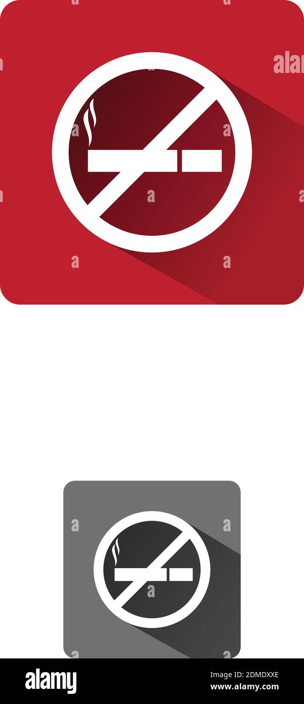 Nichtraucher logo Stock-Vektorgrafiken kaufen - Alamy