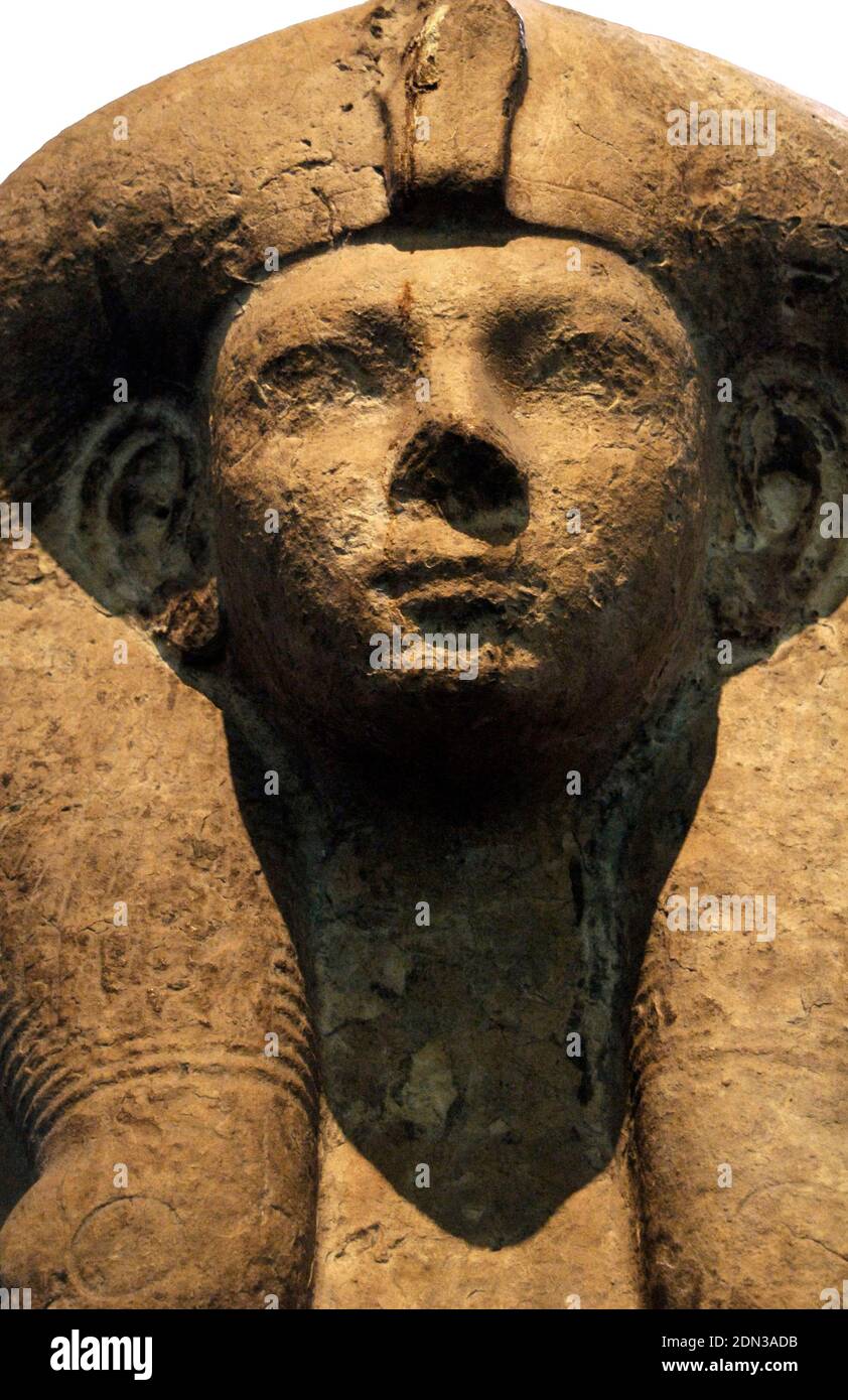 Ahmose-Merytamun. Egyptian queen and wife of Amenhotep I. Upper part of ...