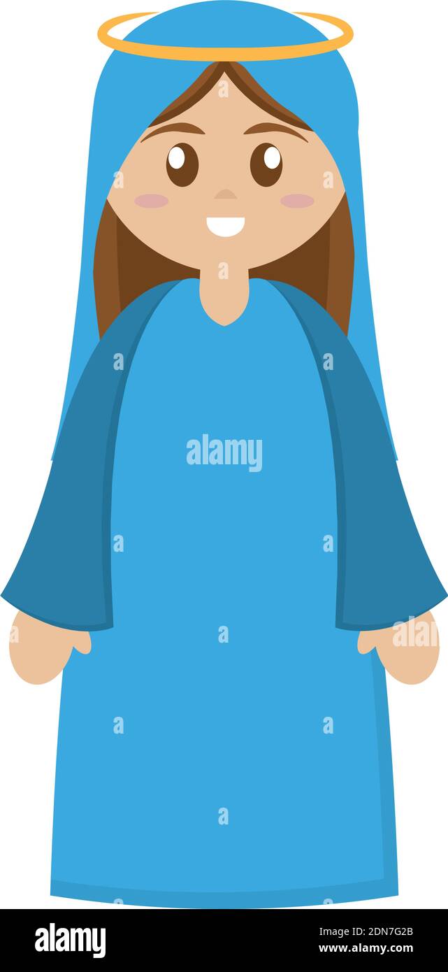 Jungfrau maria cartoon Stock-Vektorgrafiken kaufen - Alamy