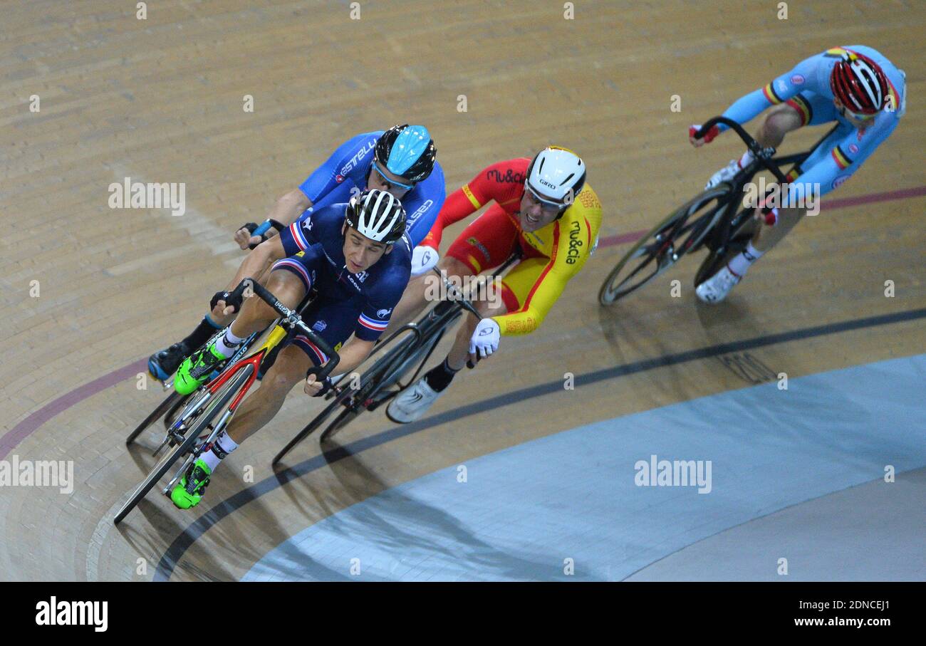 Die Franzosen Bryan Coquard und Morgan Kneisky treten am 22. Februar ...