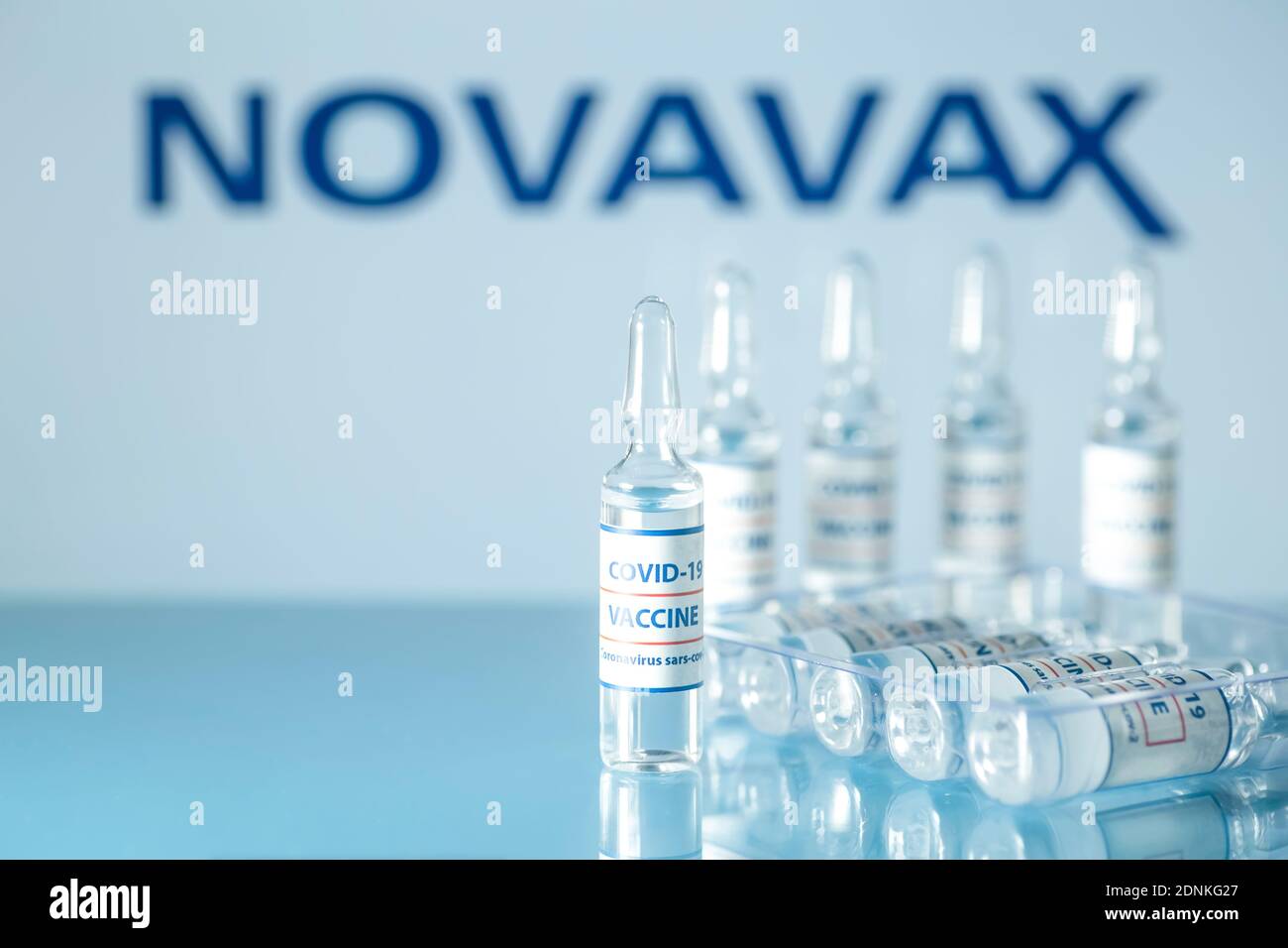 Novavax firmenlogo -Fotos und -Bildmaterial in hoher Auflösung – Alamy