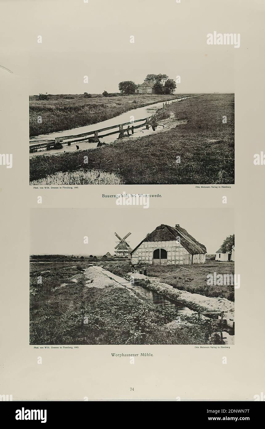 Otto Meissners Verlag, Wilhelm Dreesen, Gehöft bei Worpswede und ...