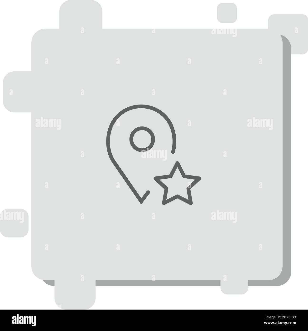 Platzhalter Vektor-Symbol Moderne einfache Vektor-Illustration Stock ...