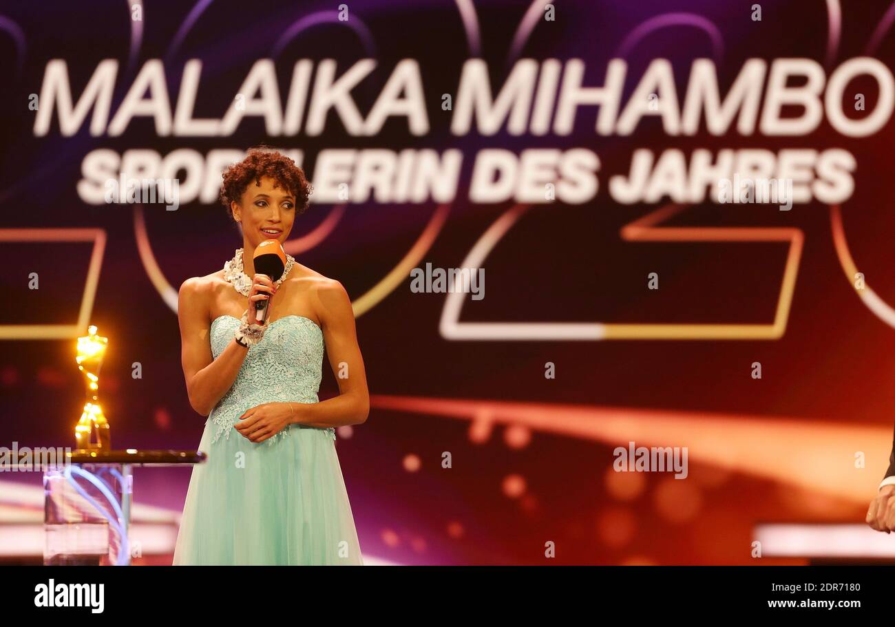 Malaiko Mihambo (Sportlerin des Jahres) Proklamation, Gala Sportsperson ...