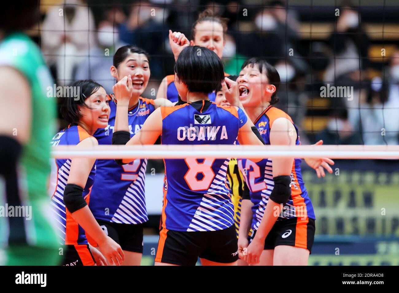 Ota-City General Gymnasium, Tokio, Japan. Dezember 2020. (L-R) Nanami Seki, Ai Kurogo, Jana ...