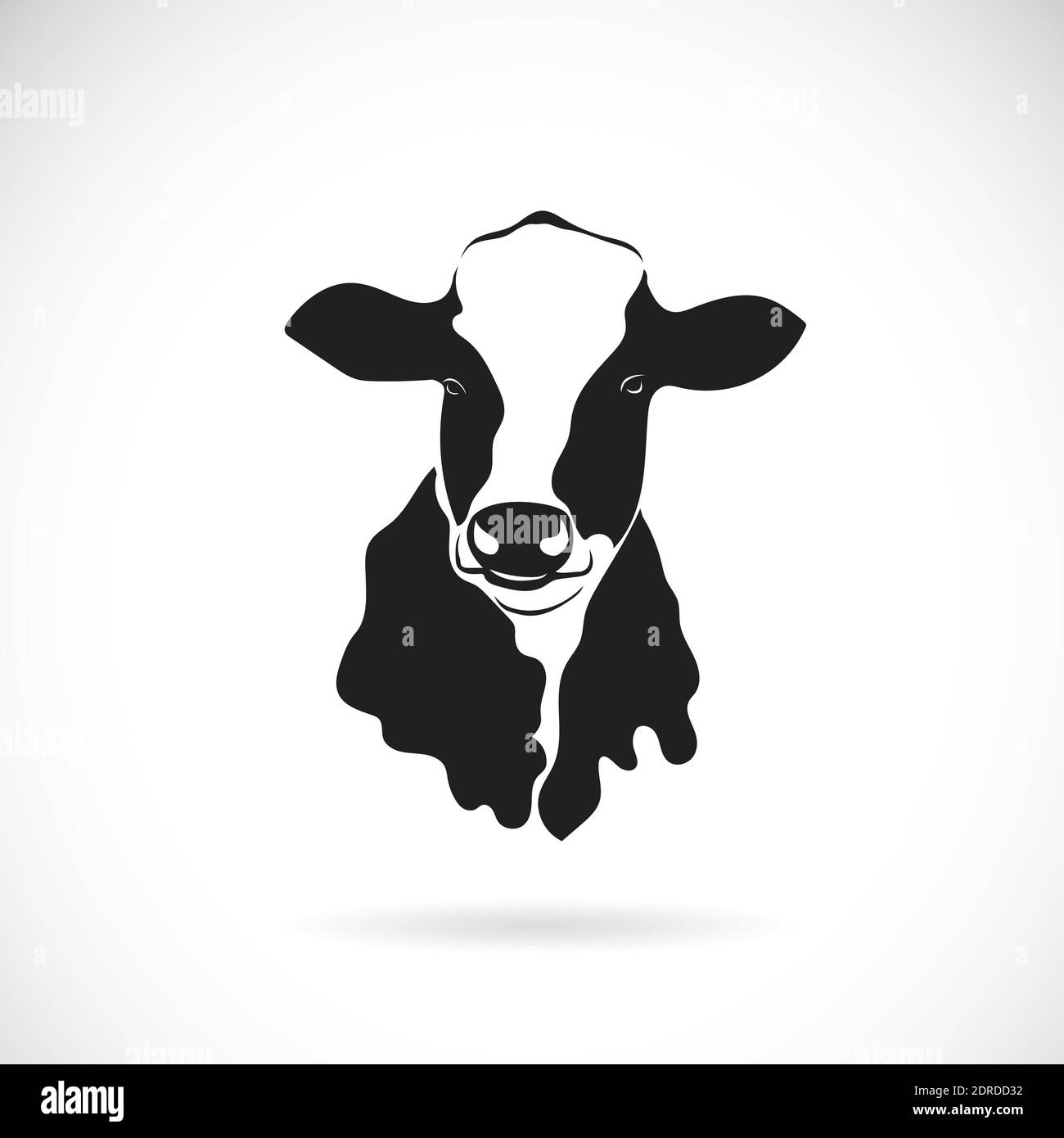 Dairy cow vector logo farm -Fotos und -Bildmaterial in hoher Auflösung ...